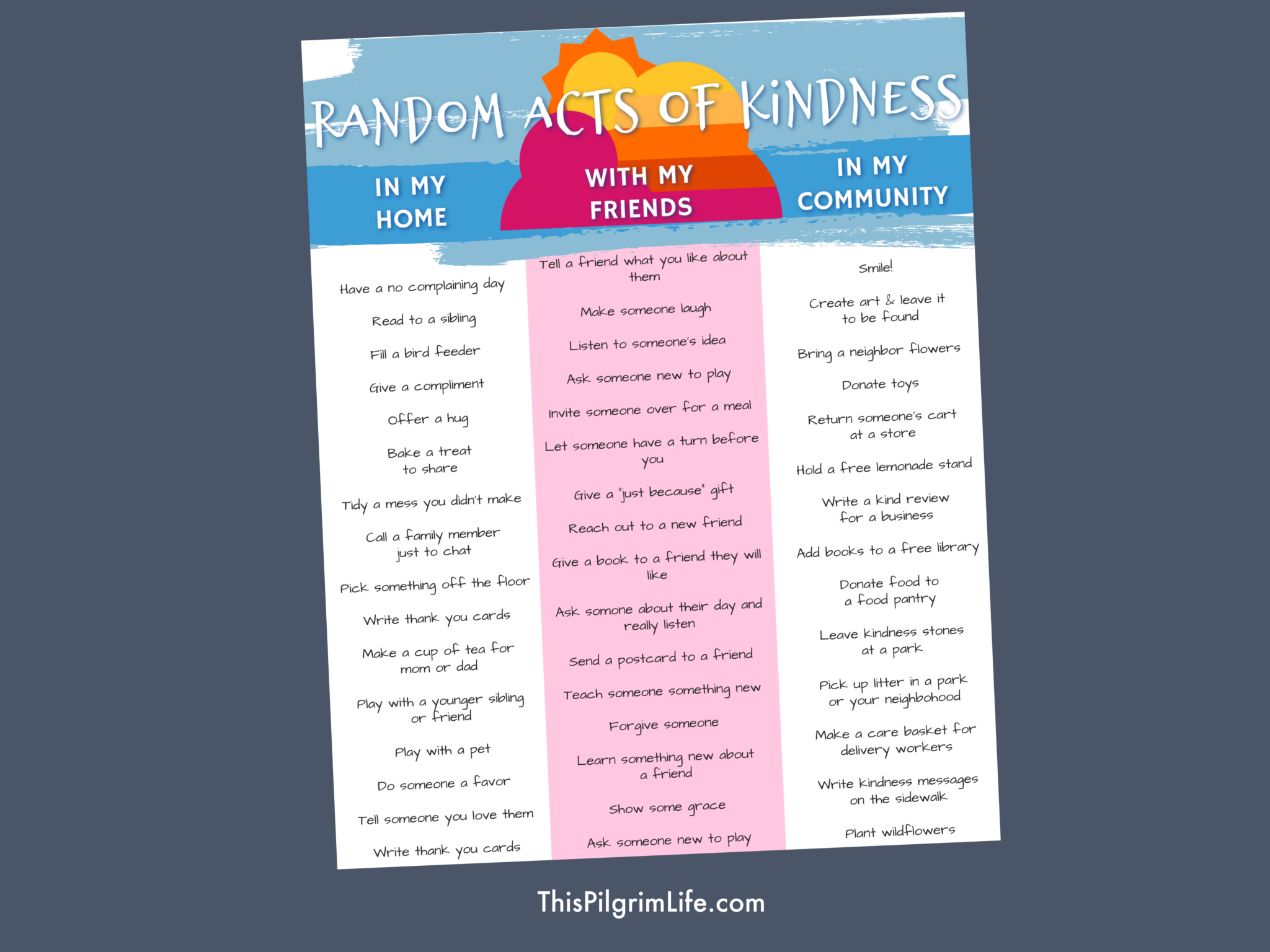 Summer Checklists & Our Summer Rhythm - This Pilgrim Life
